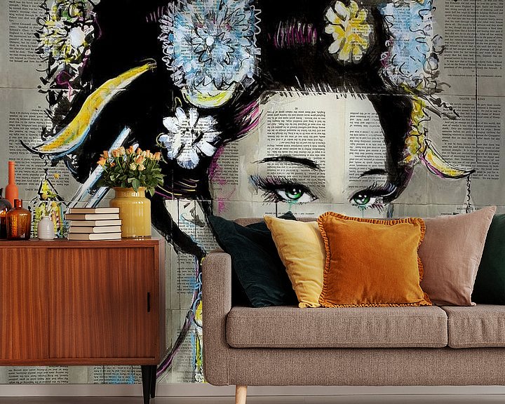 Nian Zhen van LOUI JOVER op canvas, behang en meer